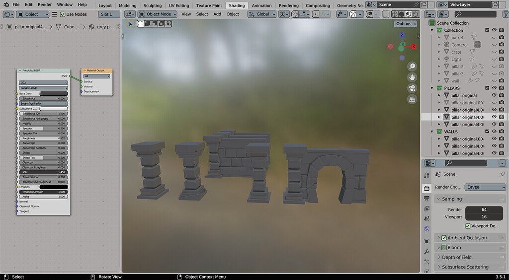 Shading the Walls -- Object Not Highlighted - Ask - GameDev.tv