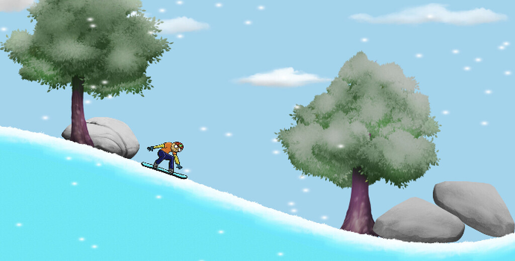 My Snowboarder game - Show - GameDev.tv