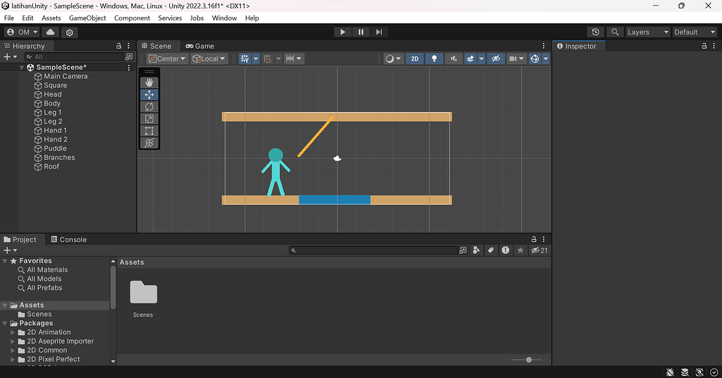 Show Your Pretend Plaformer Screenshot - Show - GameDev.tv