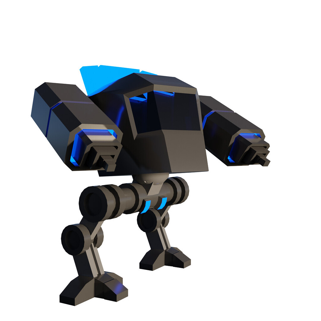 Tried to create a royal mech - Show - GameDev.tv