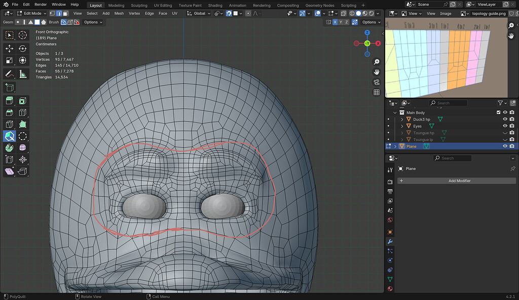Face topology - Ask - GameDev.tv