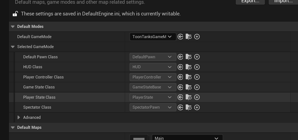 Default pawn not working - Ask - GameDev.tv