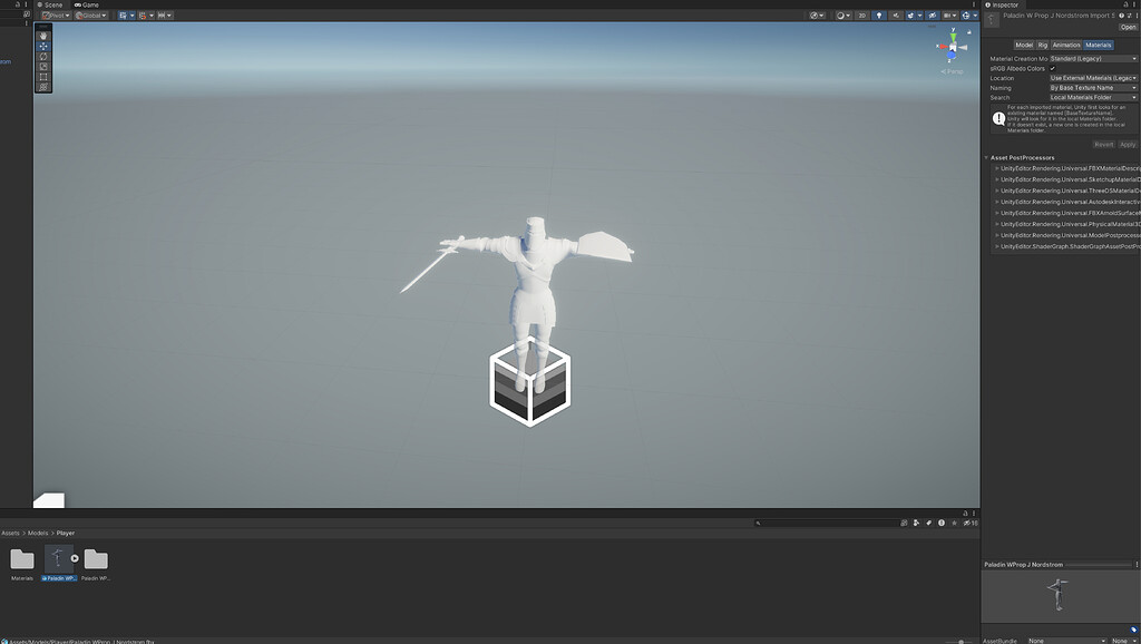 Player Materials - Ask - GameDev.tv