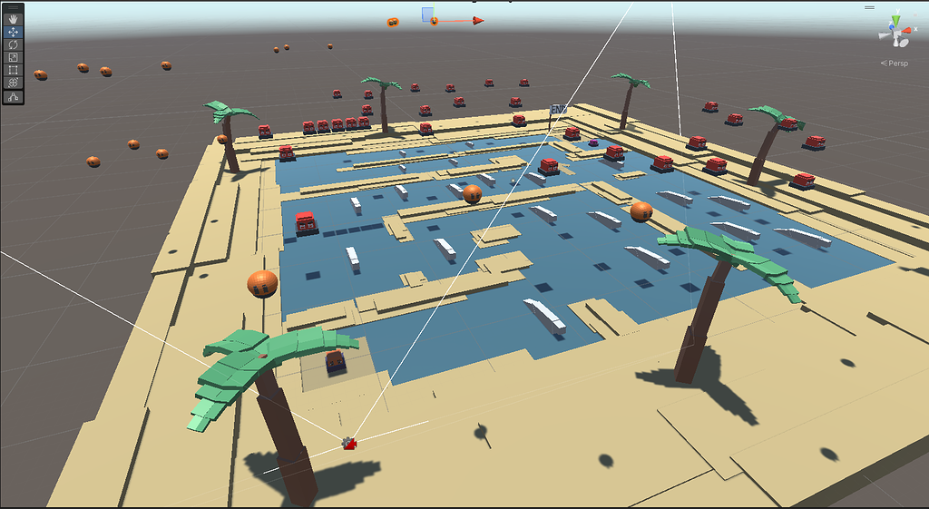 Obstacle Course result from a Games Artist - Show - GameDev.tv