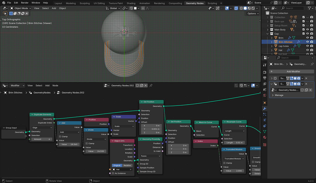 Geometry nodes - Ask - GameDev.tv