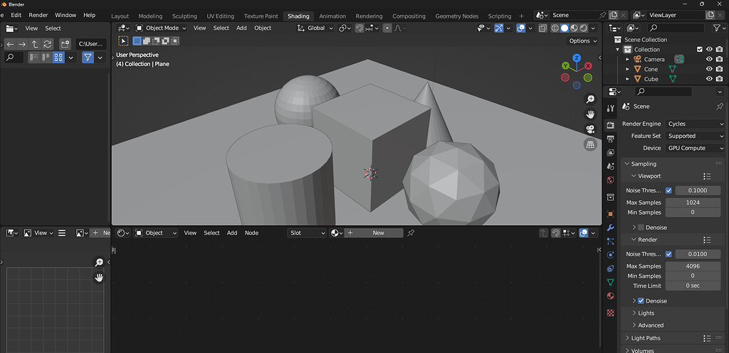*PROBLEM SOLVED* Blender "cycles" error :( Please help me - Ask - GameDev.tv