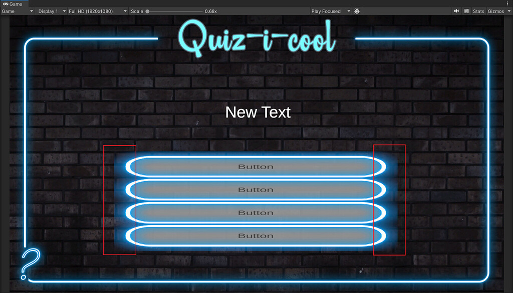 Button border - Ask - GameDev.tv