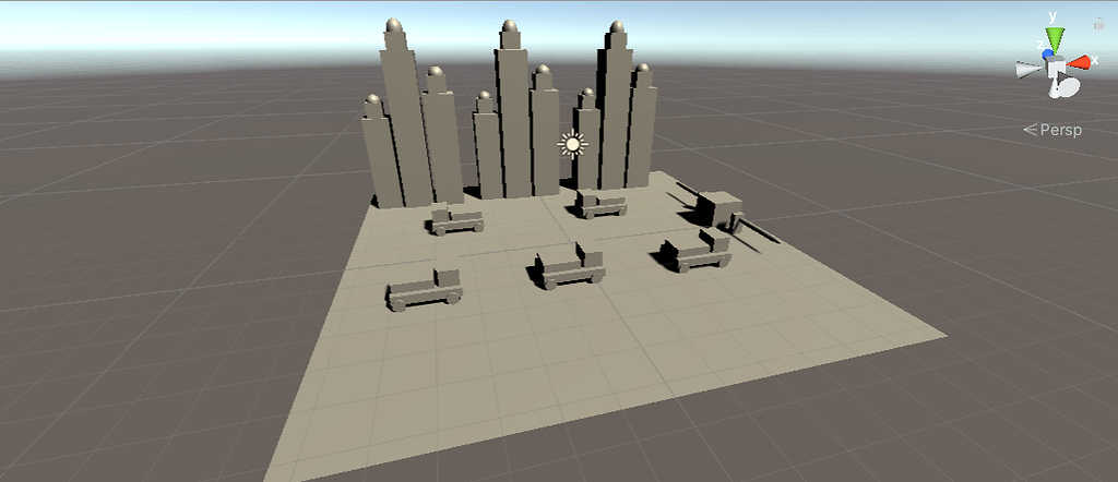 Trucks,Building,and RoadBlock - Show - GameDev.tv