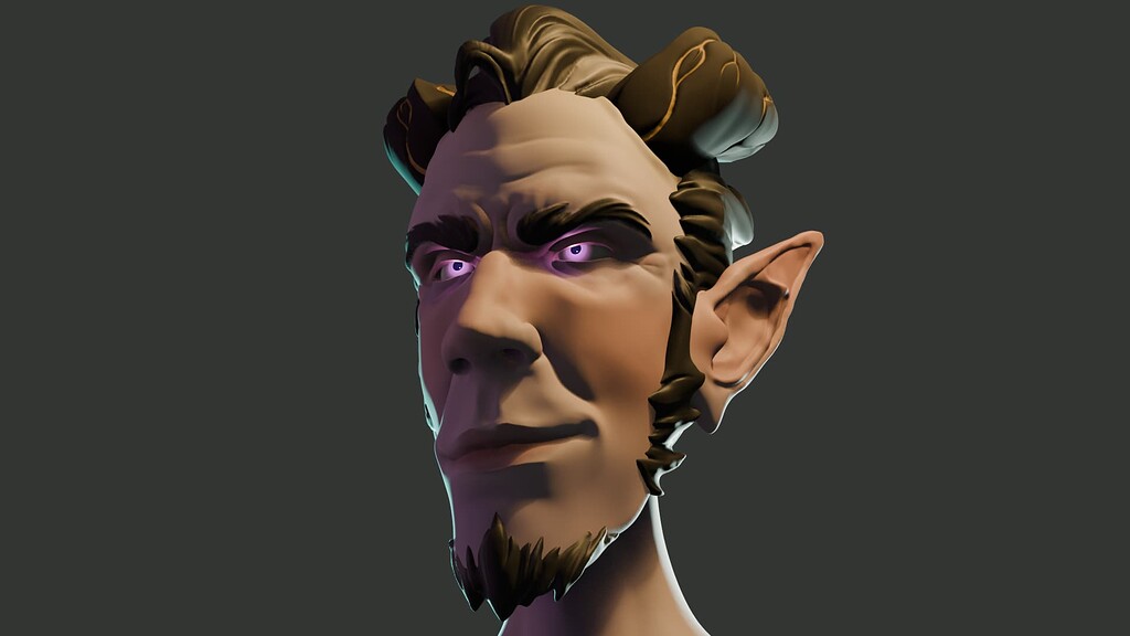 Baby's first head sculpt - Show - GameDev.tv