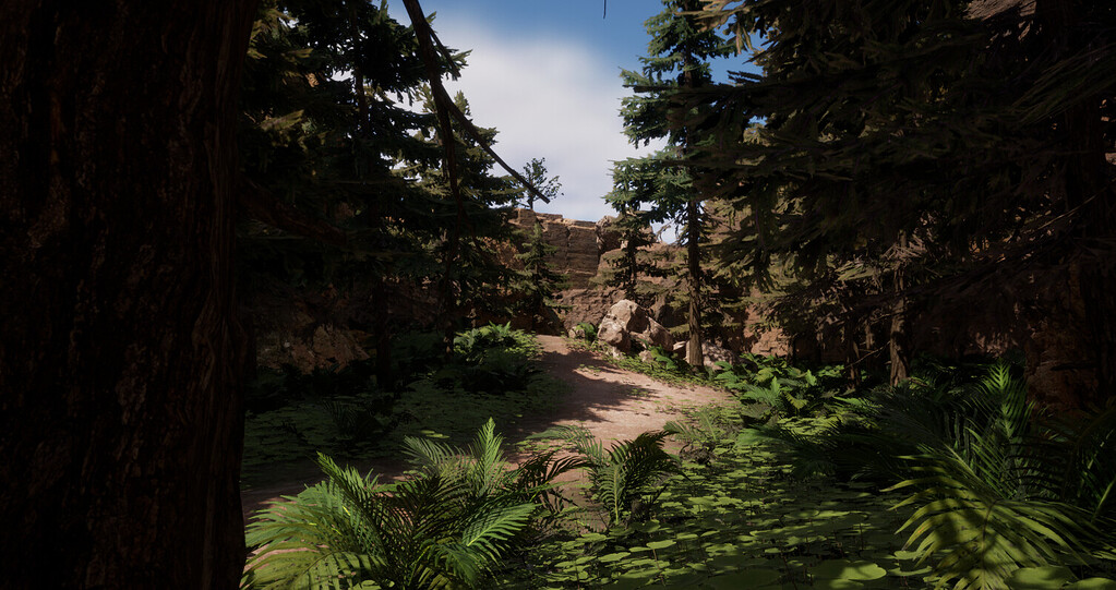 Basic forest design - Show - GameDev.tv