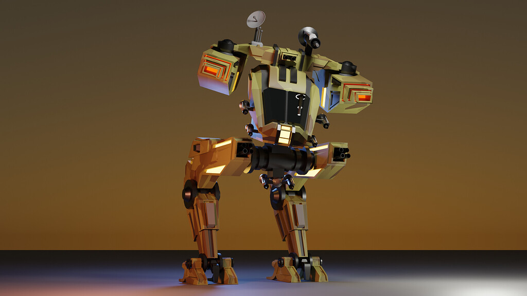 My first mech - Show - GameDev.tv