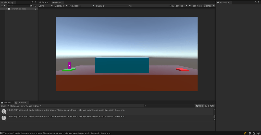 Error in creating new scene - Ask - GameDev.tv