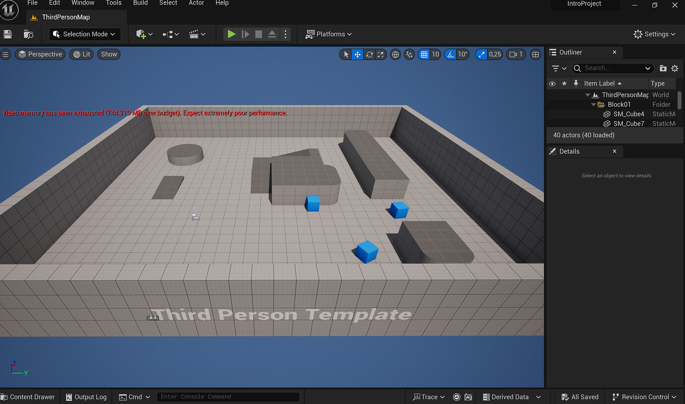 Unreal engine Video Memory - Ask - GameDev.tv