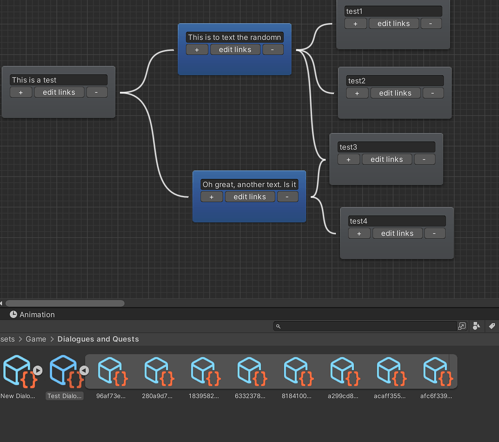 Issue with not getting next dialogue node when option is selected - Ask - GameDev.tv
