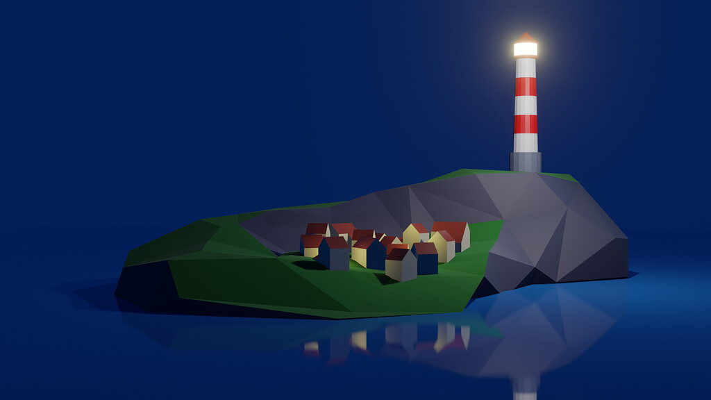 My simple Lighthouse - Show - GameDev.tv