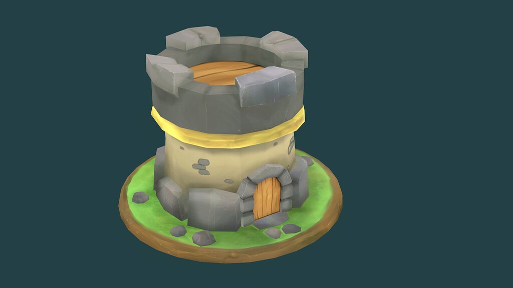 My new awesome tower, now need to work the rest of the castle) - Show ...