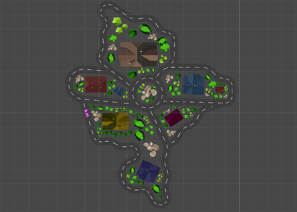 LEVEL LAYOUT - Delivery Driver Level Layout - Show - GameDev.tv