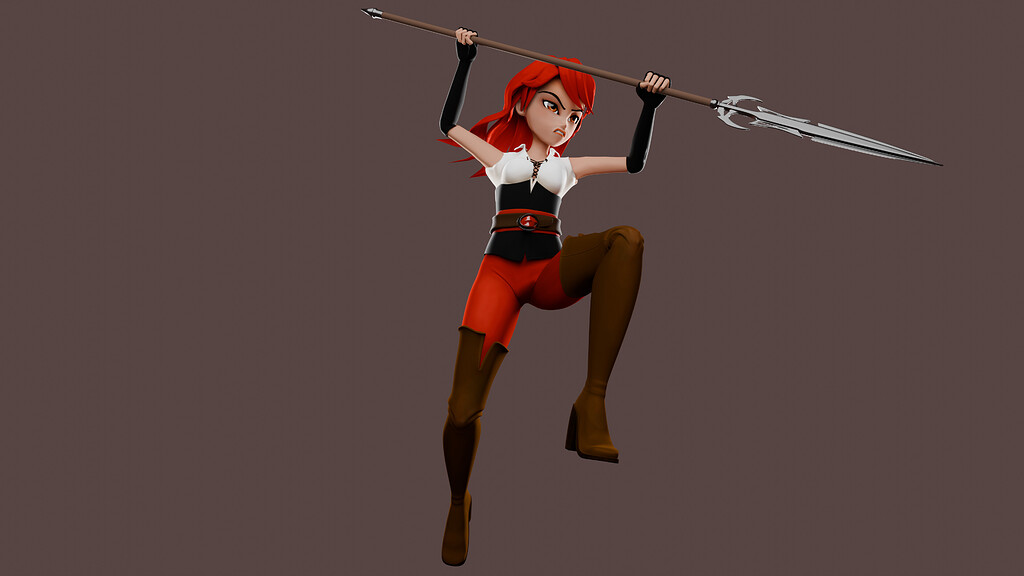 "Anime" Character FINALLY Completed! - Show - GameDev.tv