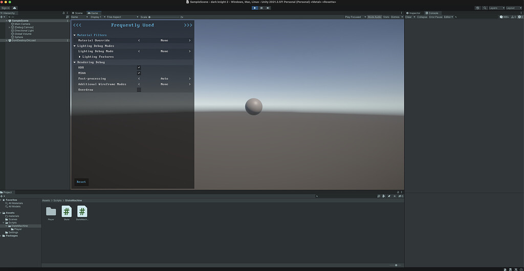 Debug screen? - Show - GameDev.tv