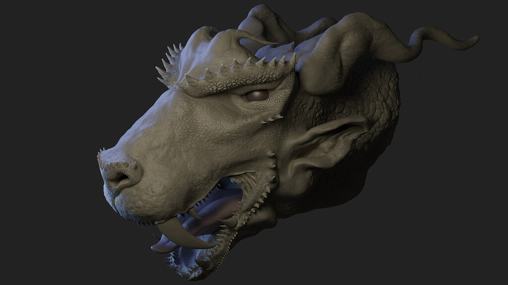 My sabertooth dragon - Show - GameDev.tv