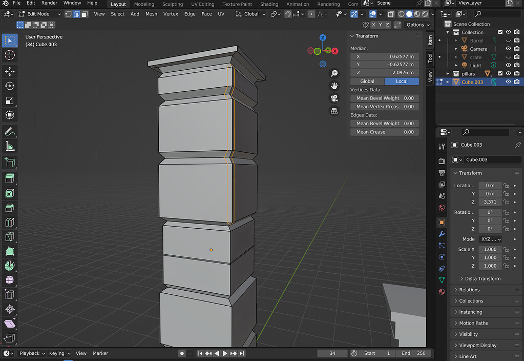 Blender Creator Course - Bevelling - Ask - GameDev.tv