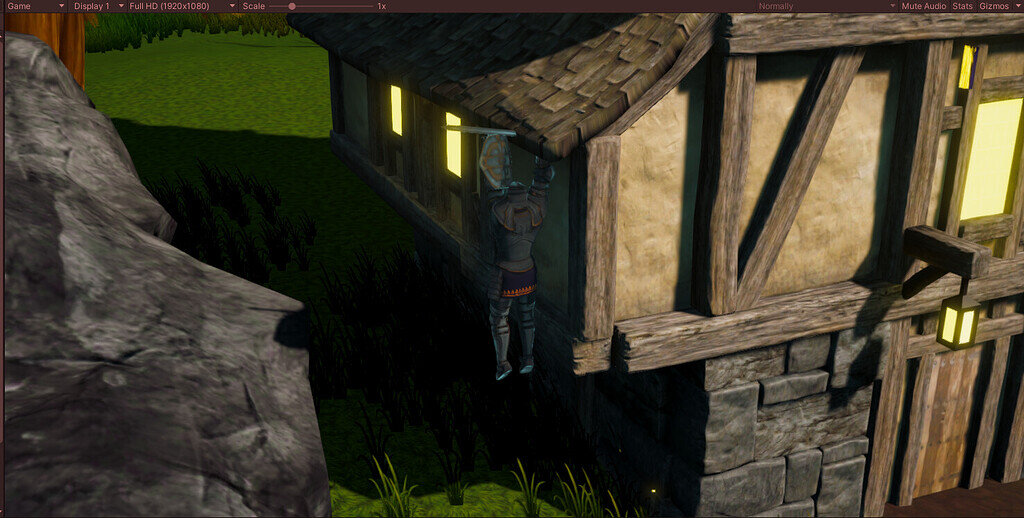 Hanging wrong way - Ask - GameDev.tv