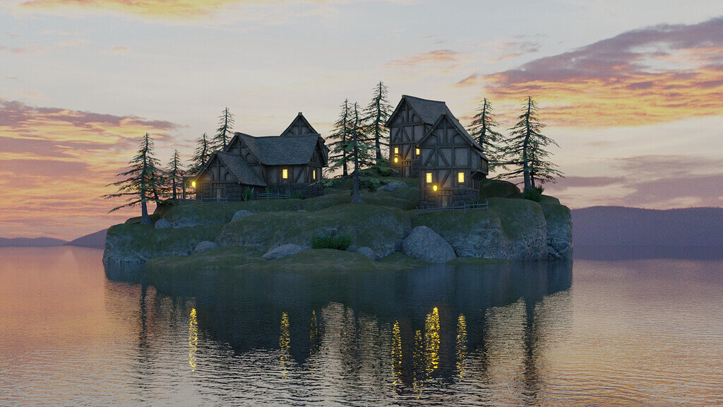 Medieval island village - Show - GameDev.tv