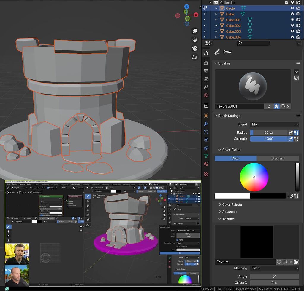 Texture Slots In Blender 4 0 Ask GameDev tv