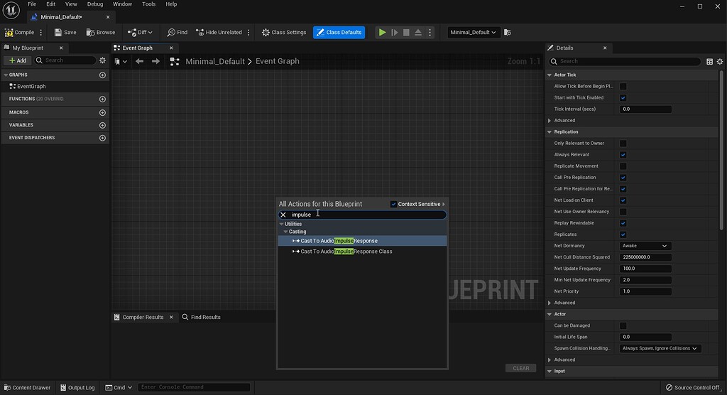 Unable to add impulse - Ask - GameDev.tv