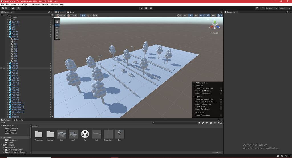 First prefab scene - Show - GameDev.tv