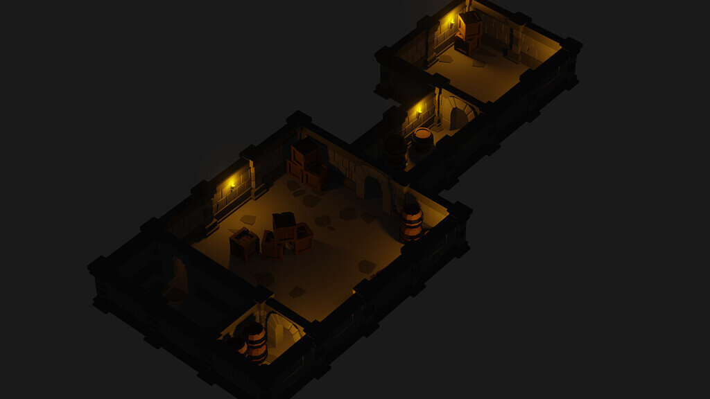 Modular Dungeon done - Show - GameDev.tv