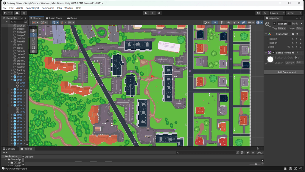 Delivery Driver find all the crates - Show - GameDev.tv