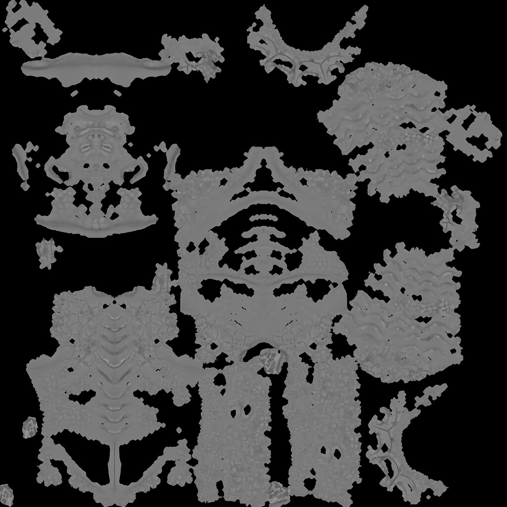 Issues Holes when Baking the Cavity Map - Ask - GameDev.tv