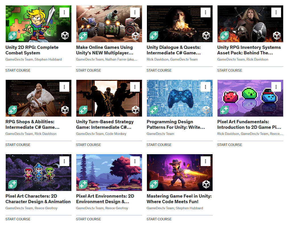 Help about order - Ask - GameDev.tv