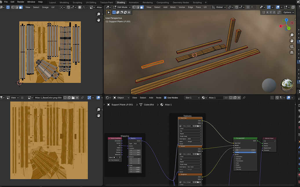 Question: Combine multiple textured models into one object - re-use ...
