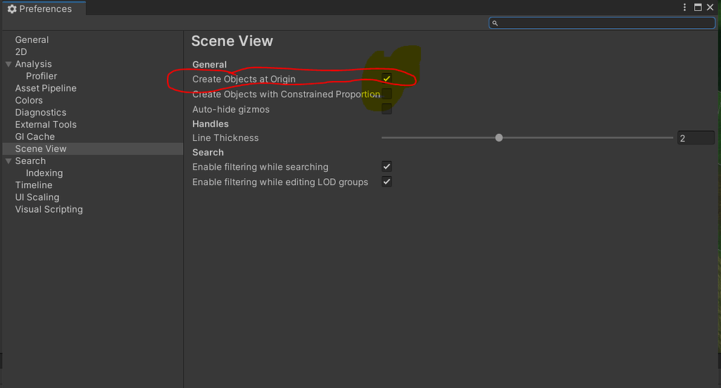 Remember to also create empty game objects at the origin - and a handy setting! - Show - GameDev.tv