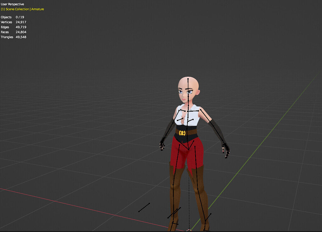 Hair polycount too high - Ask - GameDev.tv