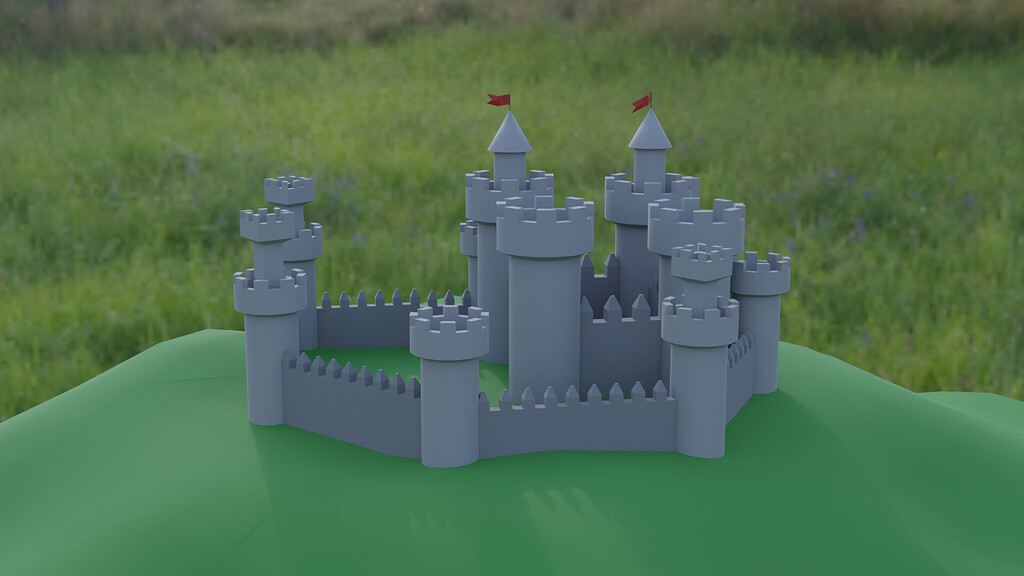 Modular Castle Render - Show - GameDev.tv