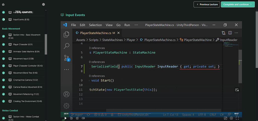 Not understanding the code - Ask - GameDev.tv