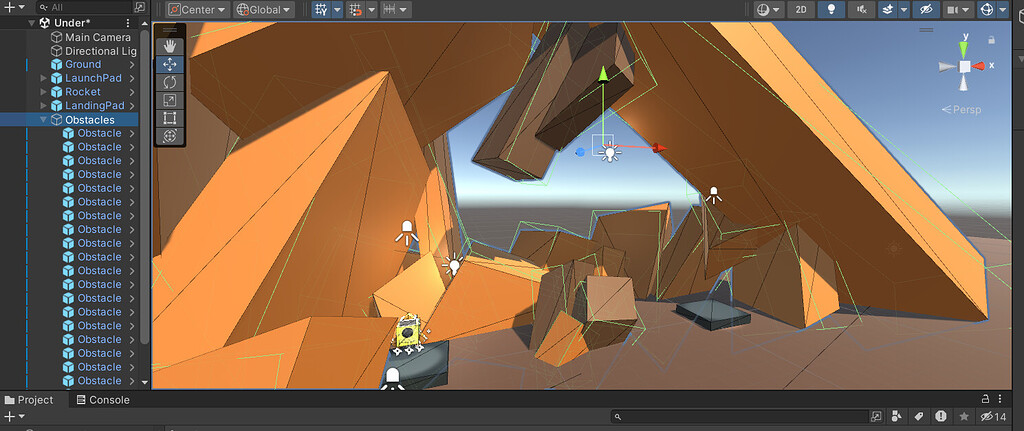 Mesh filter does not match colliders - Ask - GameDev.tv