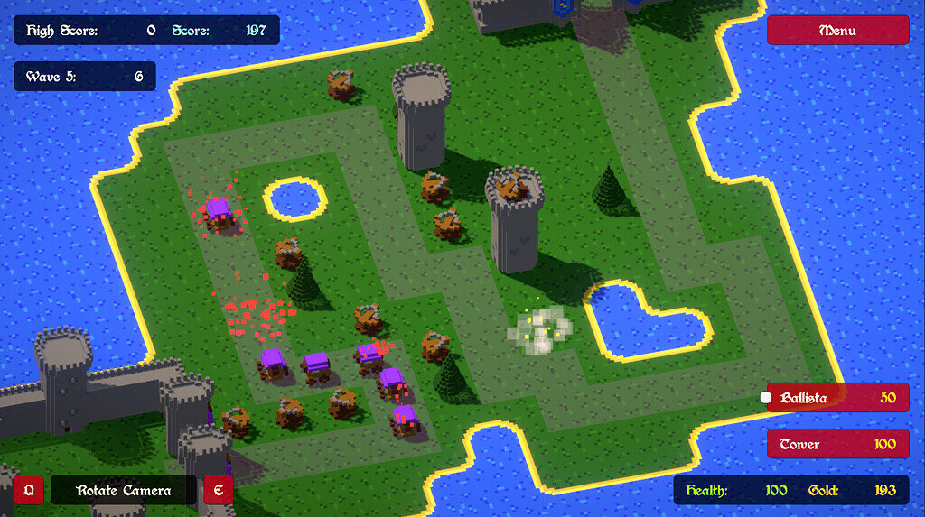 Fort Vanguard WIP Screen (Post Processing) - Show - GameDev.tv