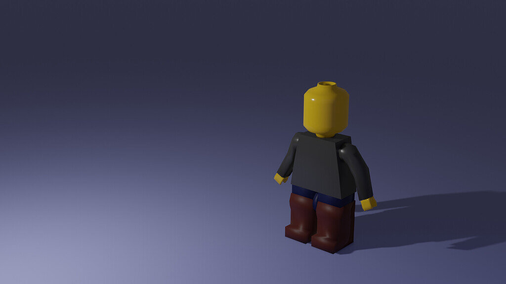 Made a lego guy for the first lecture - Show - GameDev.tv
