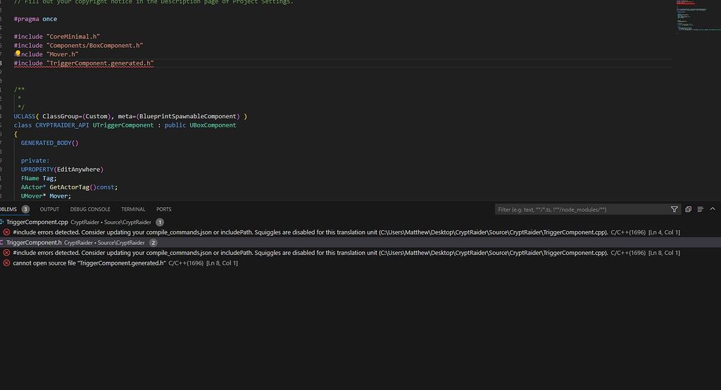 Unreal failed rebuuild - Ask - GameDev.tv