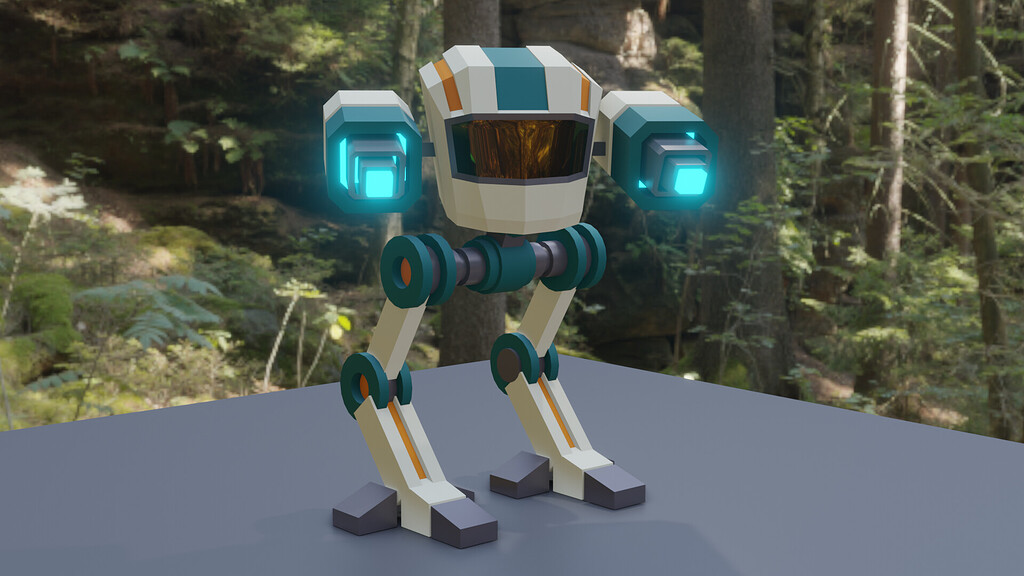 My colorful mech - Show - GameDev.tv