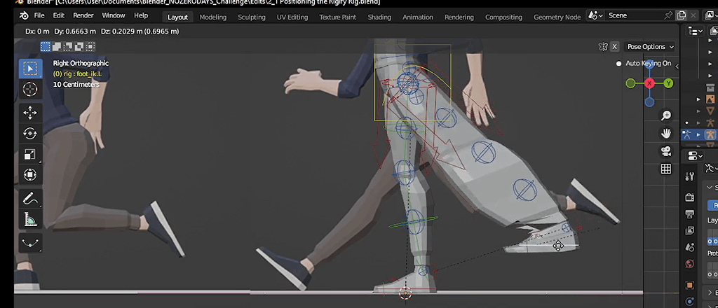 Issue with deforming of the mesh when animating - Ask - GameDev.tv