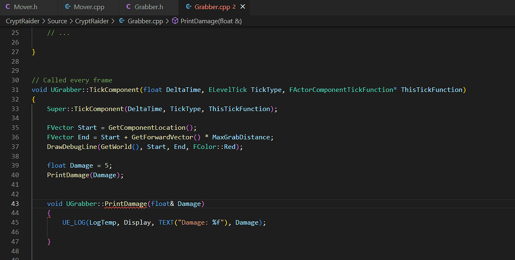 Build failed @3:33 - Ask - GameDev.tv