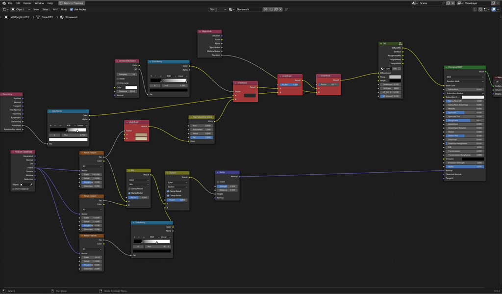 Issues with undefined nodes in WizardsChambers.blend - Ask - GameDev.tv