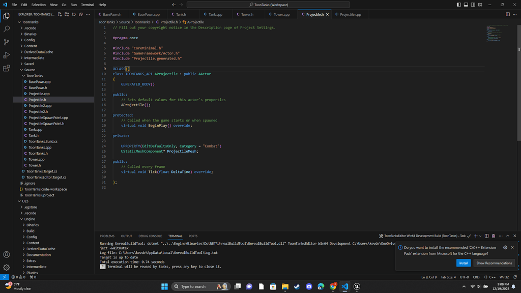 Components not showing - Ask - GameDev.tv