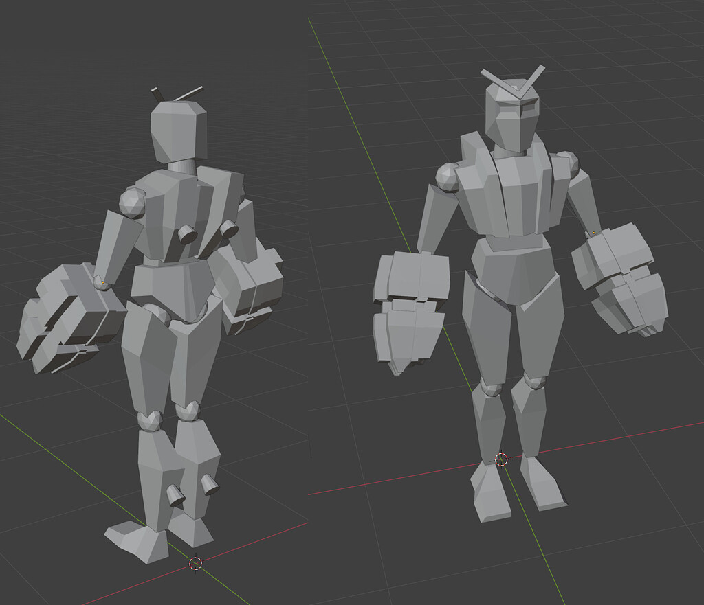 Low Poly Character: Cyborg - Show - GameDev.tv