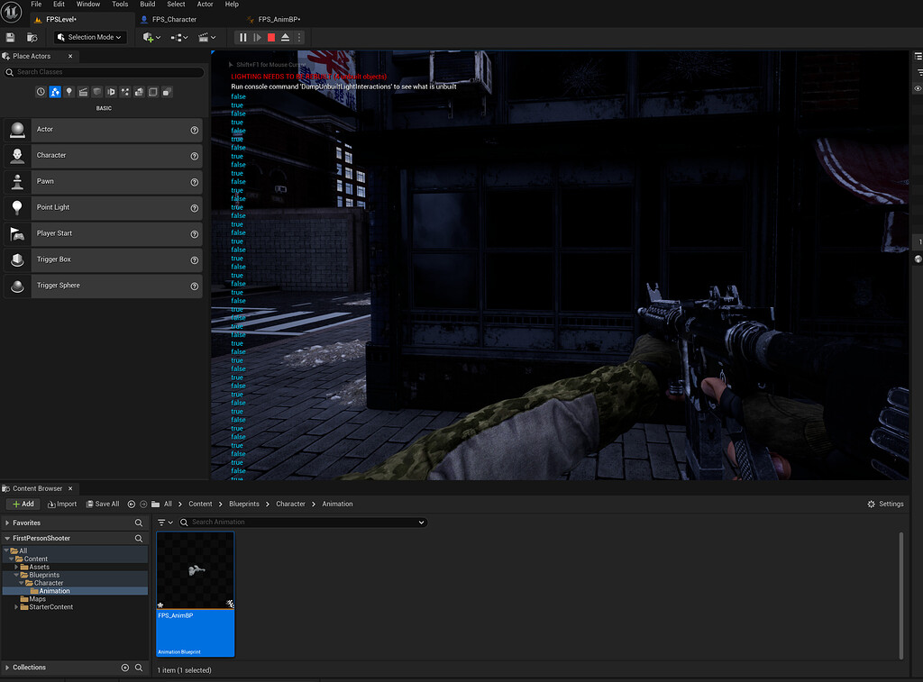 Wrong value of IsAiming displayed - Ask - GameDev.tv